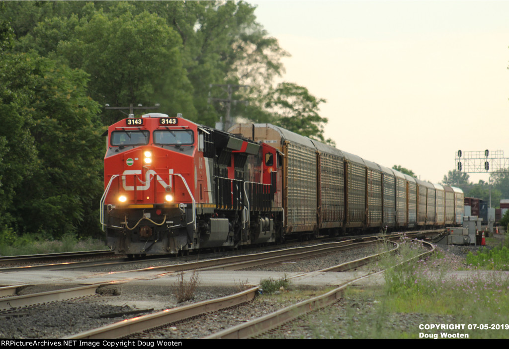 CSXT Eastbound Manifest